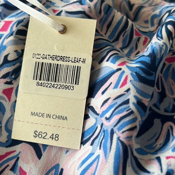 Simply Southern | Swim | Tropical Palm Leaf Gathered Tiered Dress By ...